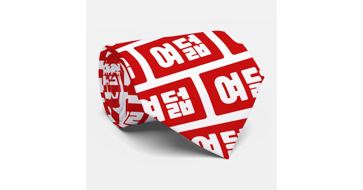 Korean Number 8 Eight 여덟 【Yeodeol】 Hangul Neck Tie | Zazzle