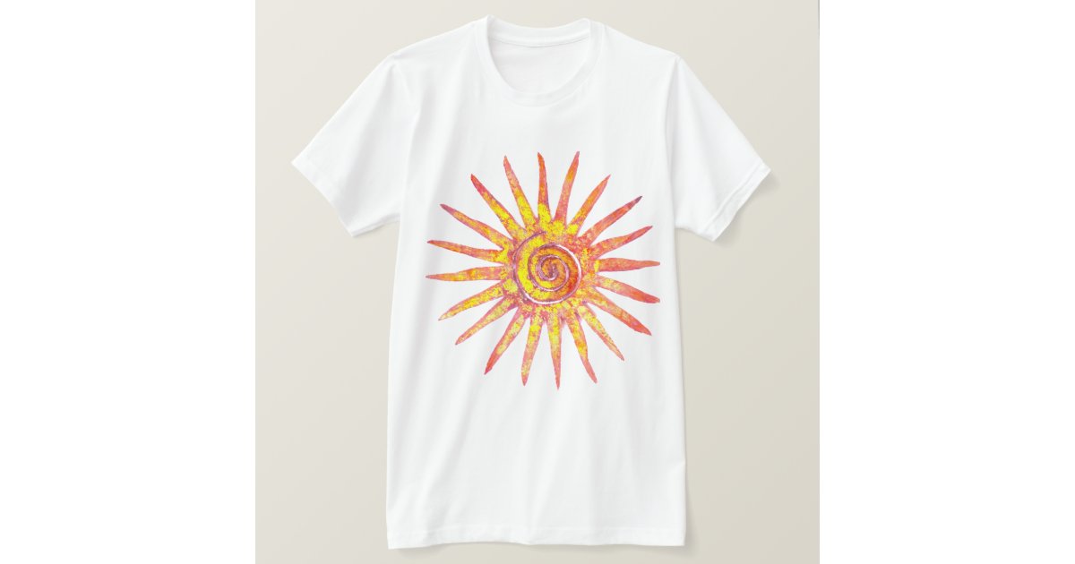 KORU SUN BLAZE T-Shirt | Zazzle