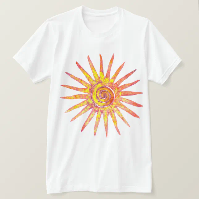 KORU SUN BLAZE T-Shirt | Zazzle