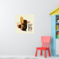 Kowalski Bakery - Niffler With Bread Poster | Zazzle