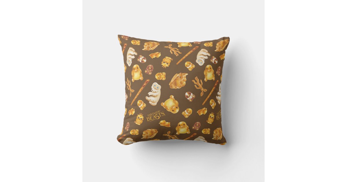 Kowalski Bakery Toss Pattern Throw Pillow | Zazzle