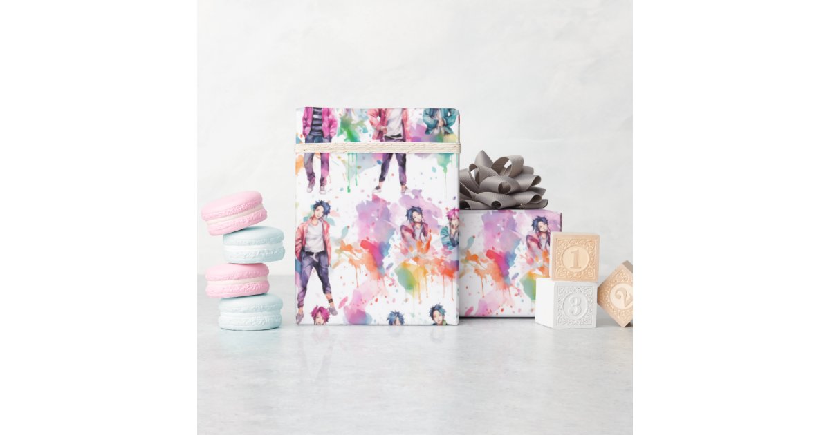 Kpop Idols - Wrapping Paper | Zazzle