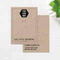 Kraft Add Your Logo Multiple Keychain Display Card | Zazzle