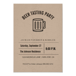 Beer Mug Invitations | Zazzle