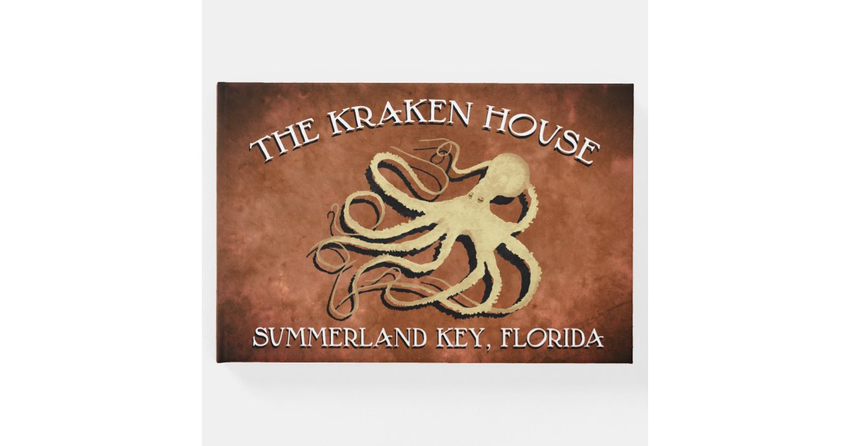 Kraken House - Guest Book | Zazzle