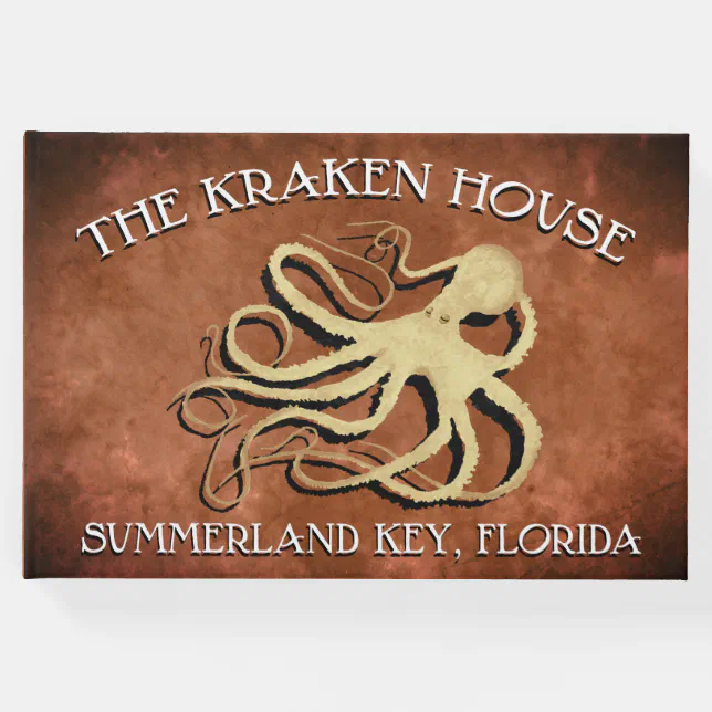 Kraken House - Guest Book | Zazzle