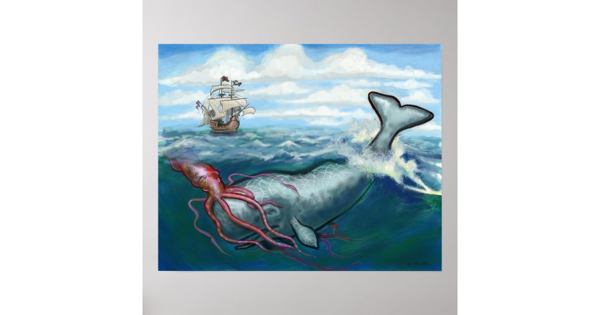 Kraken Poster | Zazzle