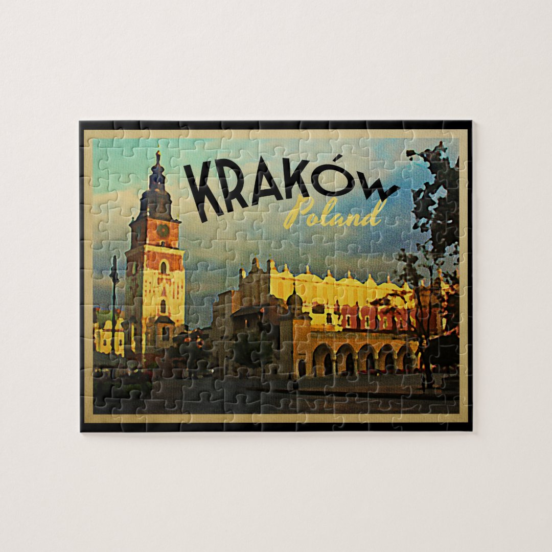 Krakow Poland Jigsaw Puzzle | Zazzle