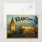 Krakow Poland Postcard | Zazzle