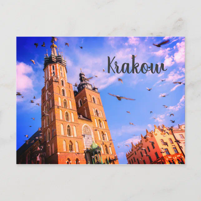 Krakow Postcard | Zazzle