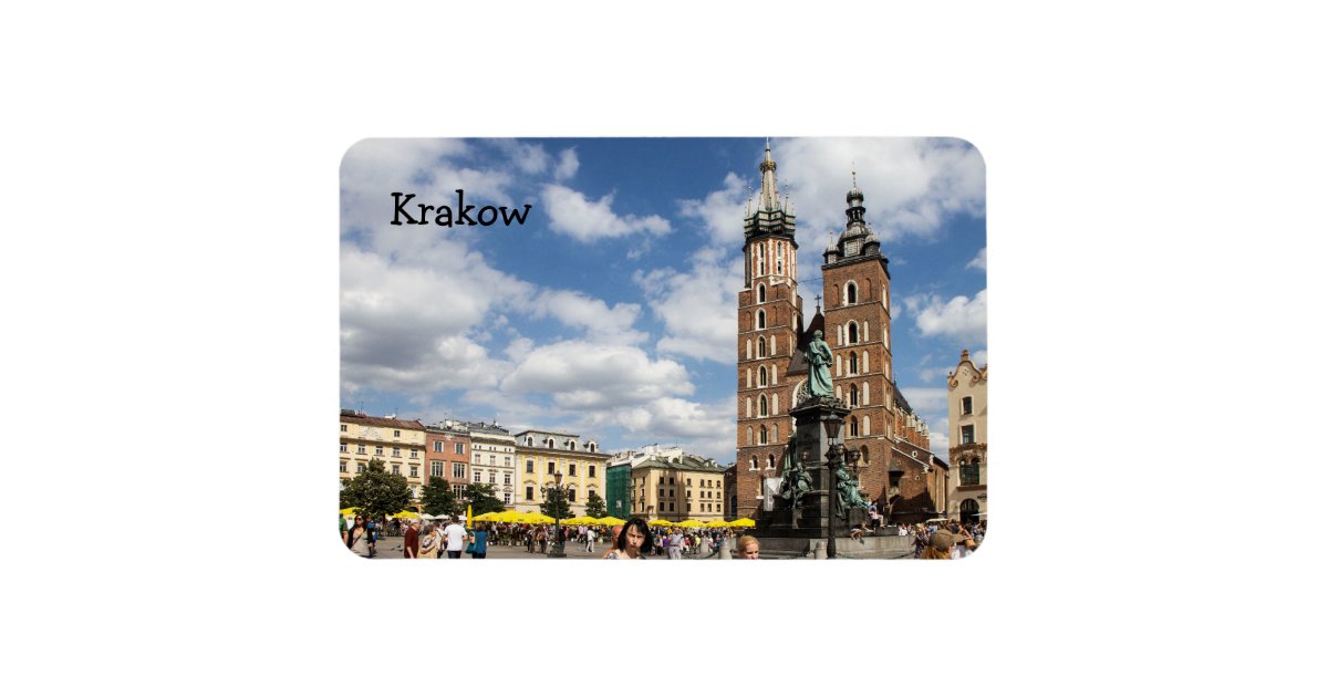 Krakow Premium Flexi Magnet | Zazzle