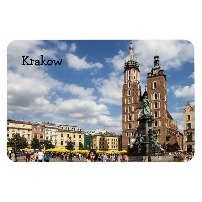 Krakow Premium Flexi Magnet | Zazzle