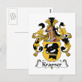 Kramer Family Crest Postcard | Zazzle