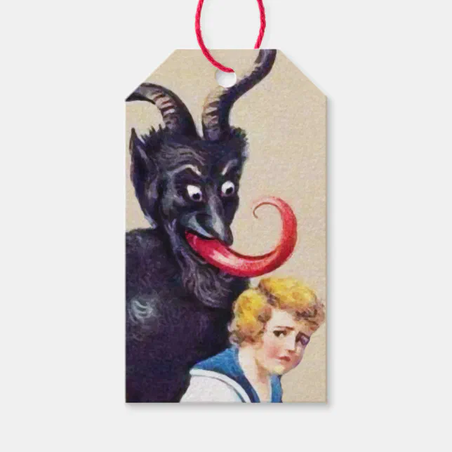 Krampus Gift Tags | Zazzle
