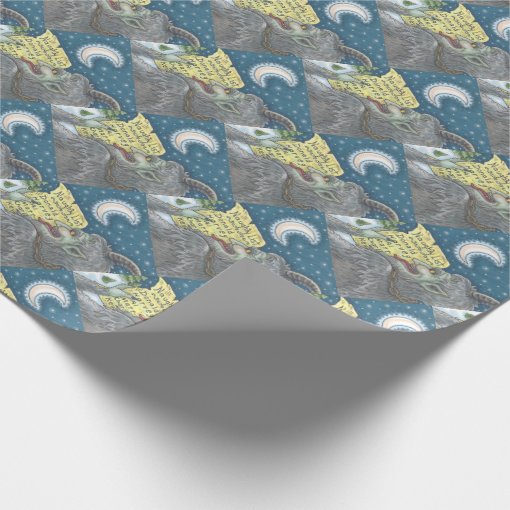 KRAMPUS NAUGHTY LIST Christmas WRAPPING PAPER | Zazzle