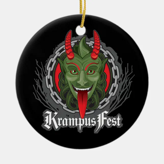 Krampus Ornament | Zazzle