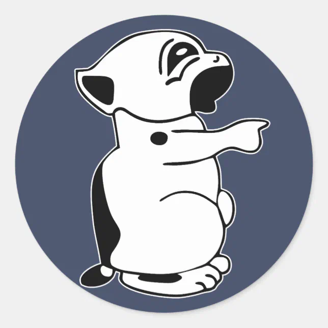 Kriegsmarine U-507 Emblem - No Shield Classic Round Sticker | Zazzle