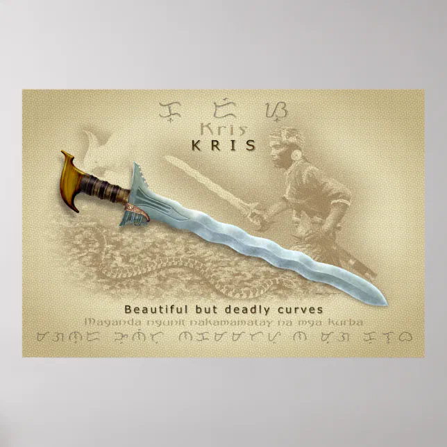 Kris Poster | Zazzle