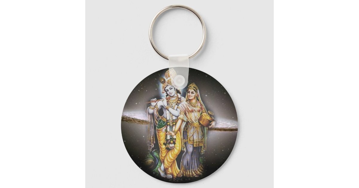 Krishna Keychain | Zazzle