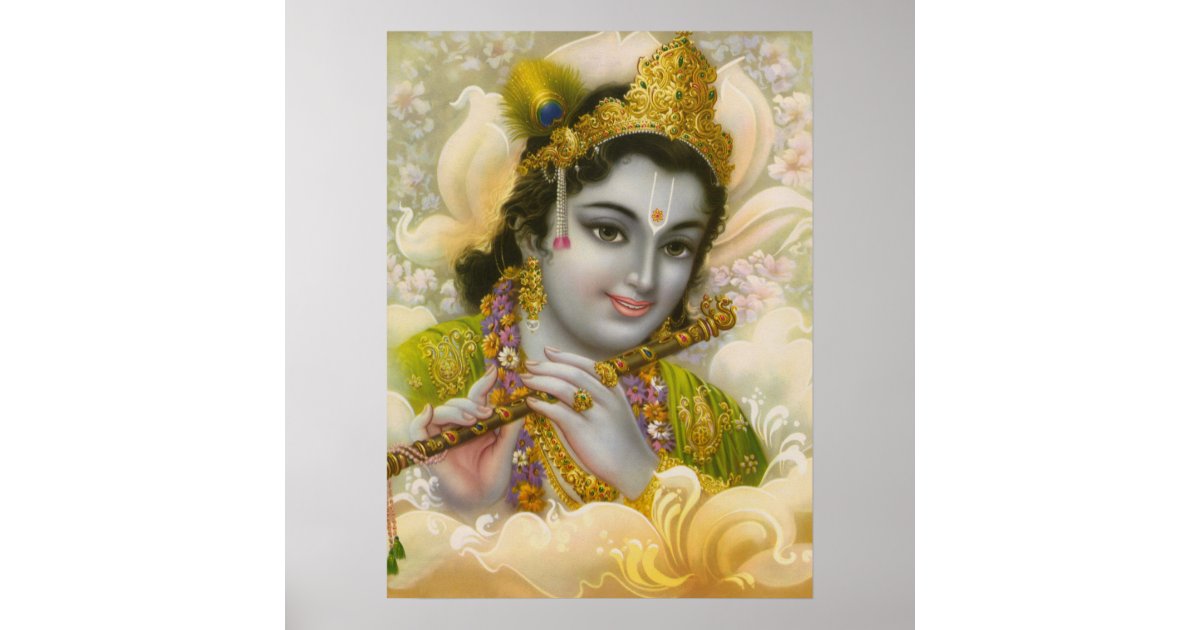 Krishna Poster | Zazzle