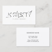 KRISTY Name Pilates Instructor Business Card | Zazzle