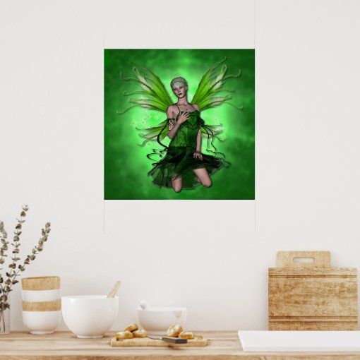 KRW Absinthe The Green Fairy Poster | Zazzle
