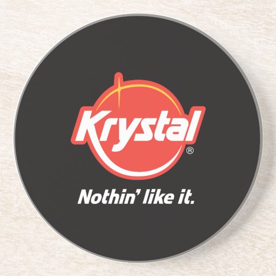 Krystal Logo Coaster | Zazzle.com