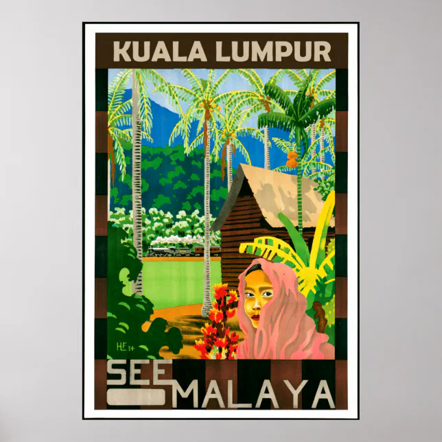Kuala Lumpur, Malaysia Poster | Zazzle