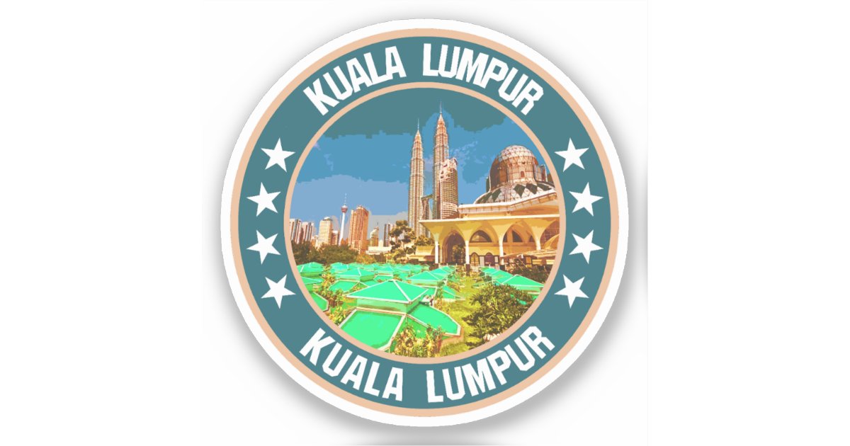 Kuala Lumpur Sticker | Zazzle