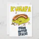 Kunafa From Outer Space Funny Meme Invitation | Zazzle