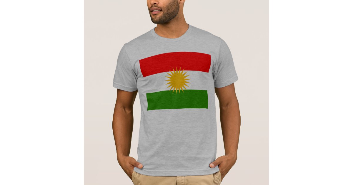 Kurdistan Flag T-Shirt | Zazzle