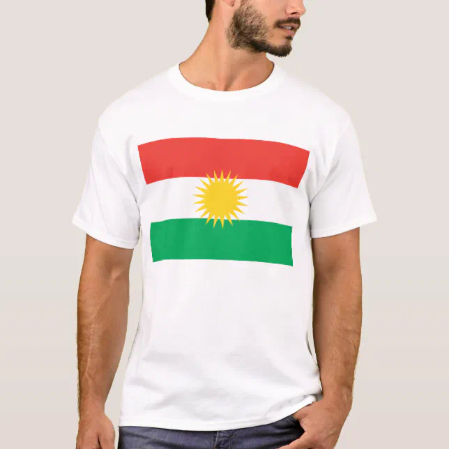 Kurdistan Flags T-shirt | Zazzle