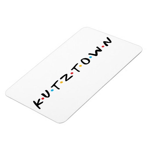 Kutztown University (FRIENDS Logo) Magnet | Zazzle