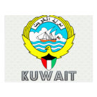 kuwait emblem postcard | Zazzle.com