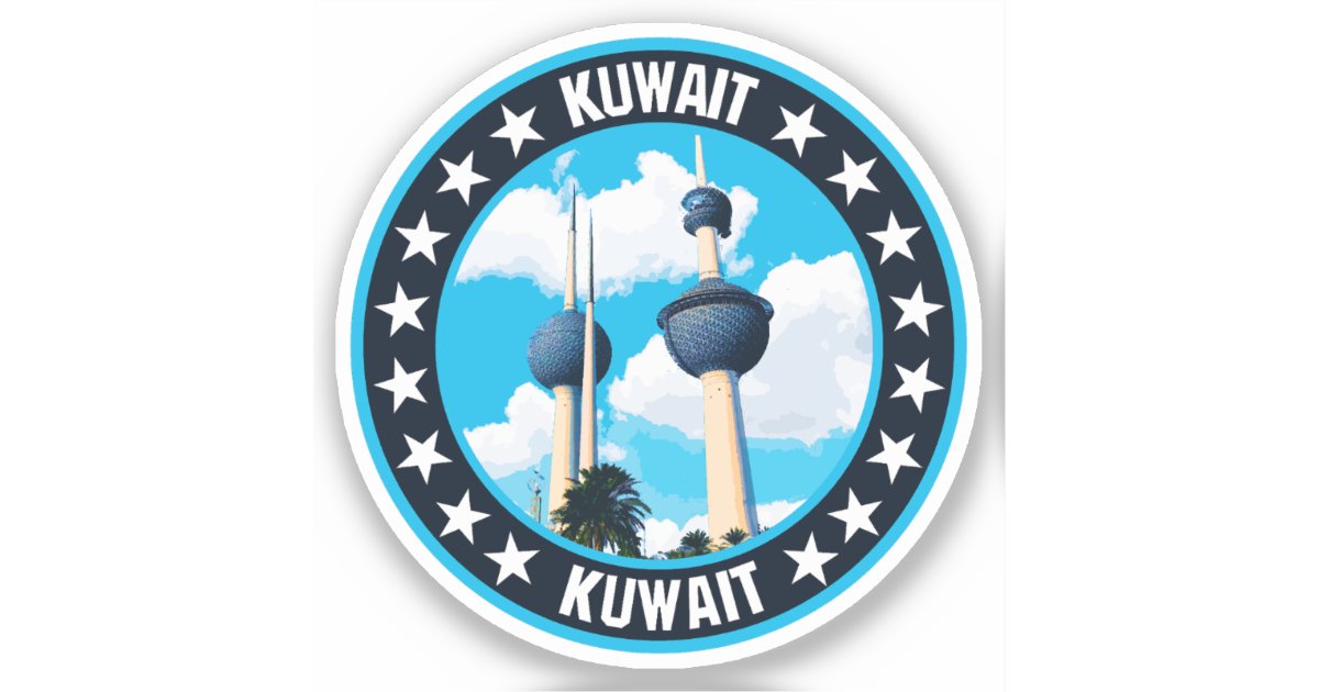Kuwait sticker | Zazzle