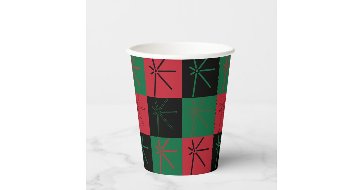 Kwanzaa Kuumba Paper Cups | Zazzle
