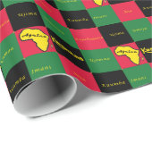 Kwanzaa Wrapping Paper | Zazzle