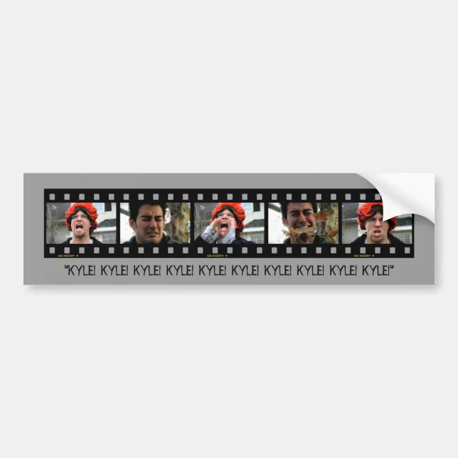 “KYLE! KYLE! KYLE!” BUMPER STICKER | Zazzle