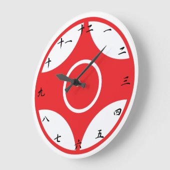 Kyokushin Karate Kanku Clock | Zazzle