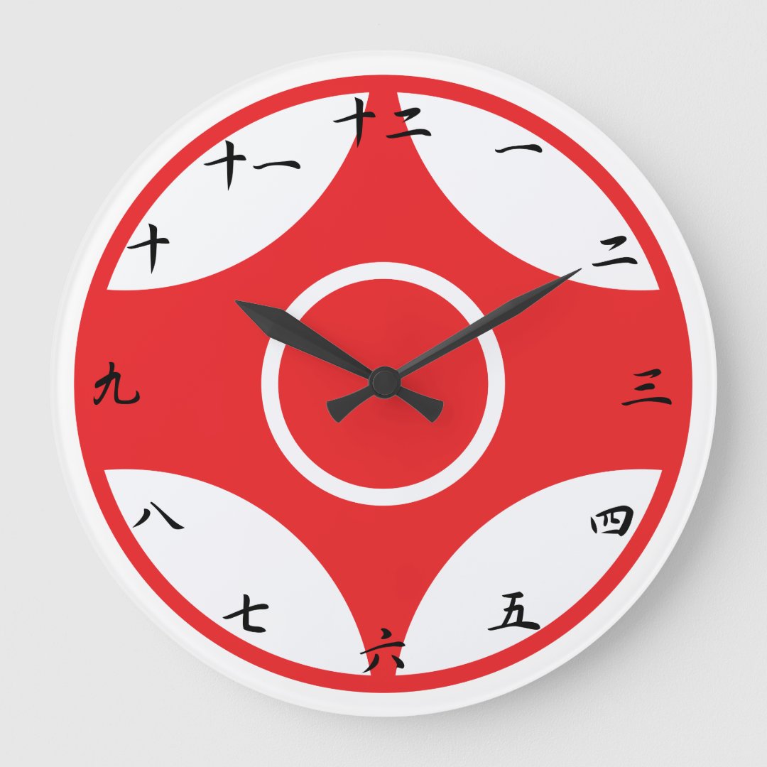 Kyokushin Karate Kanku Clock | Zazzle