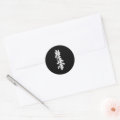 Kyokushin Karate Symbol Dojo Training Mial Fun Classic Round Sticker ...
