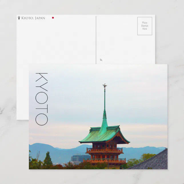 Kyoto, Japan Postcard | Zazzle