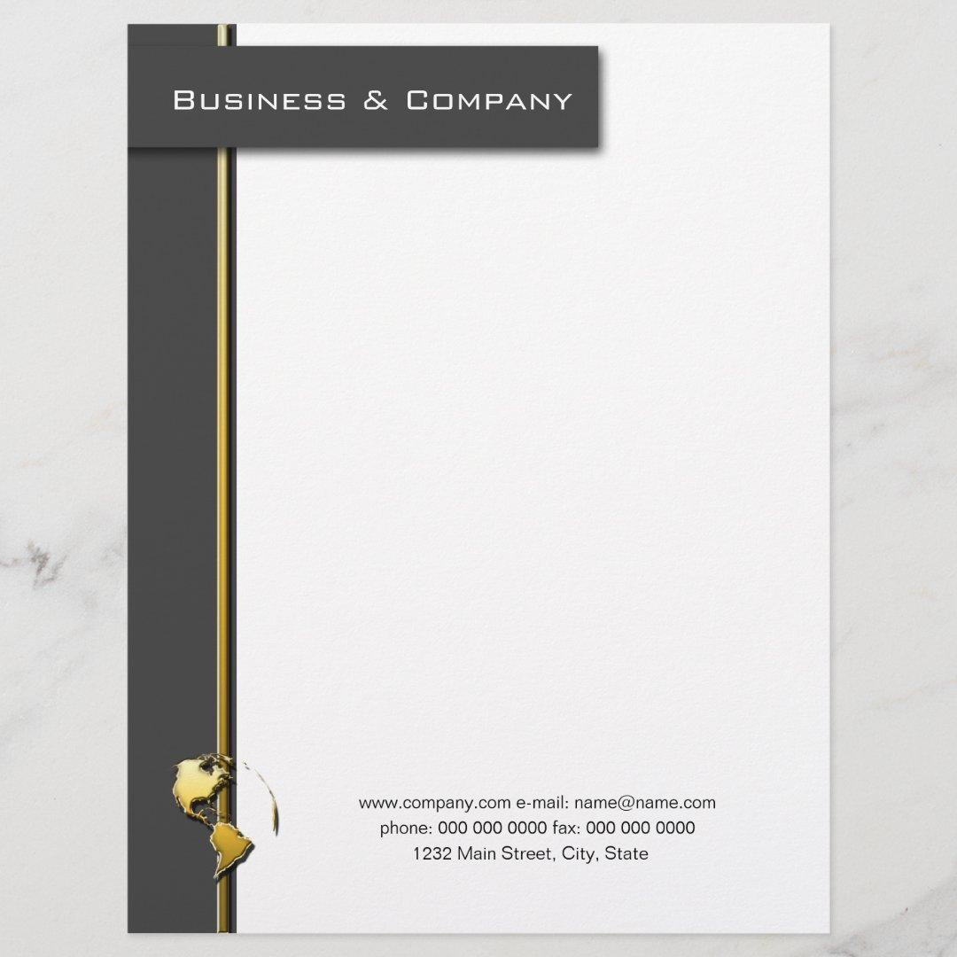l_business letterhead | Zazzle