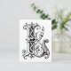 L Decorative Letter Postcard | Zazzle