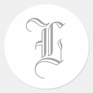 Letter L Stickers | Zazzle