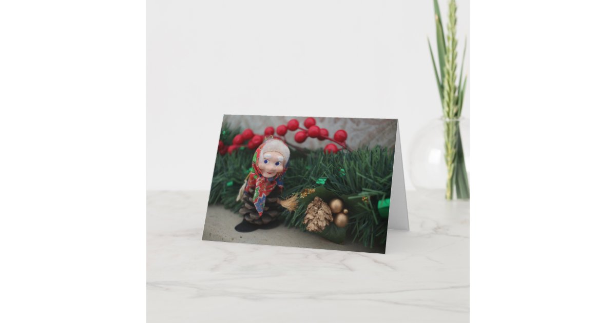 La Befana Italian Epiphany Holiday Card | Zazzle