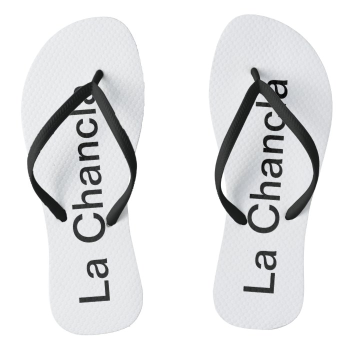 La Chancla Flip Flops | Zazzle.com
