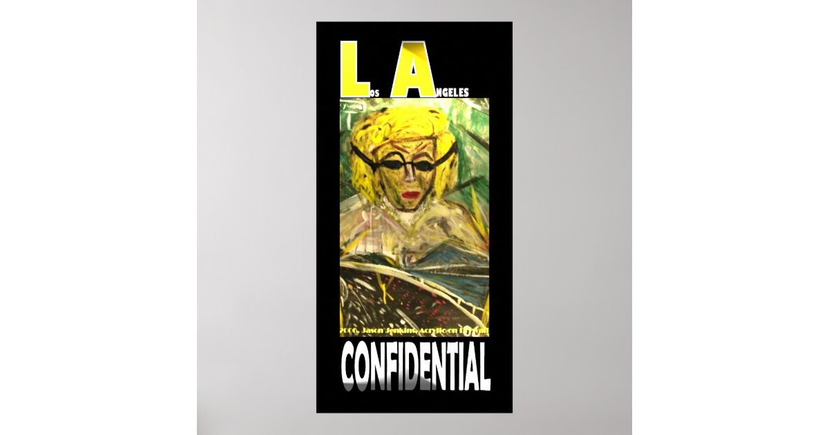 LA CONFIDENTIAL POSTER | Zazzle