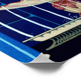 La Fontaine de coquillages, George Barbier Poster | Zazzle