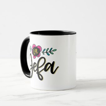 La Jefa, Mug | Zazzle